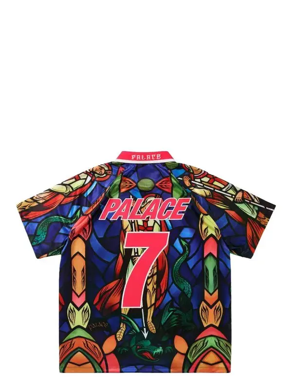 Nike X Palace England Graphic-print Football Jersey - Blue
