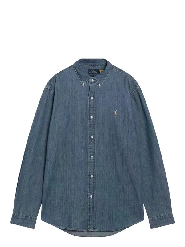 Polo Ralph Lauren Button-down Denim Shirt - Blue