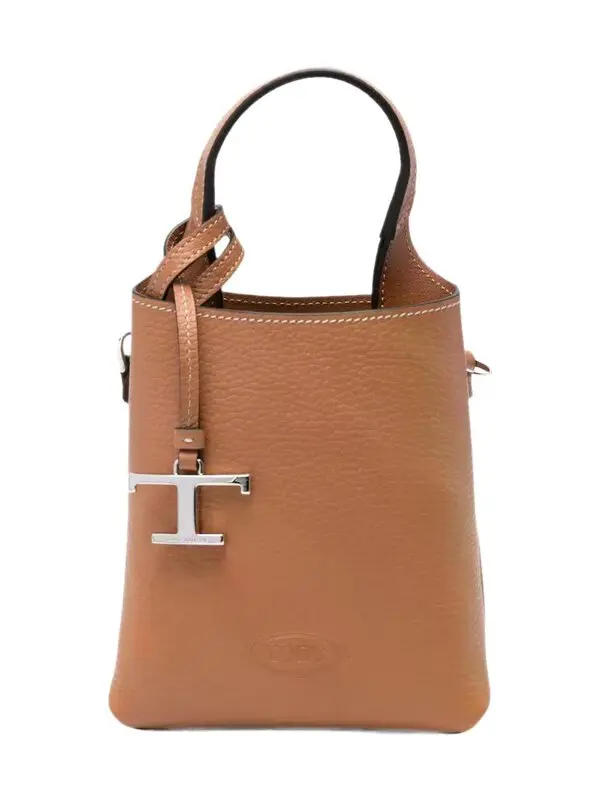 TOD'S Micro T Timeless Tote Bag - Brown