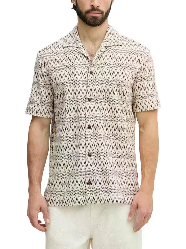 JOOP! Hanau Short-sleeve Shirt - Neutrals