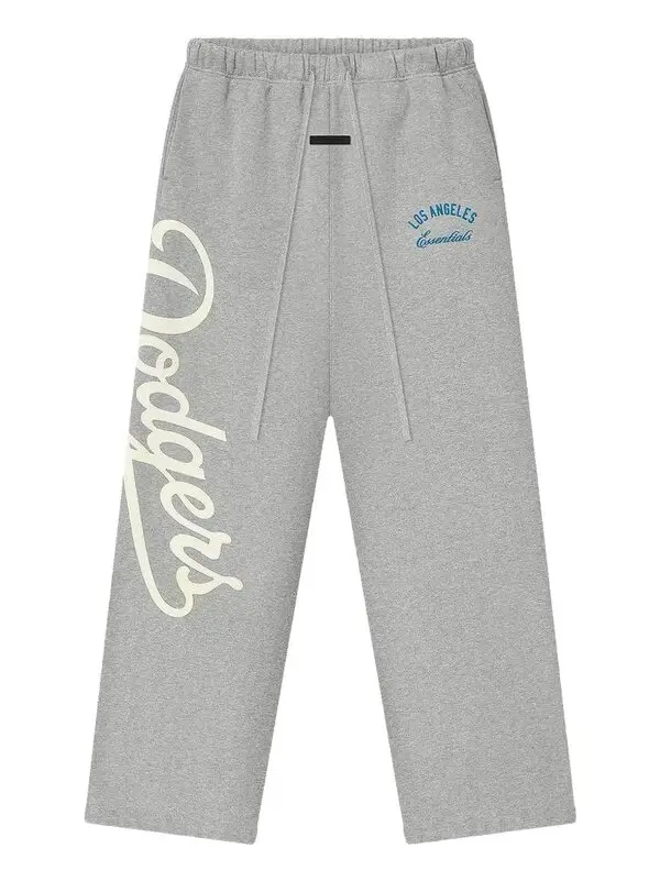Fear Of God Dodgers Logo-print Track Pants - Grey