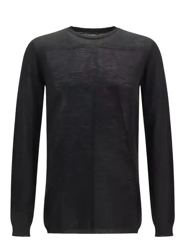 Rick Owens Biker Level Sweater - Black