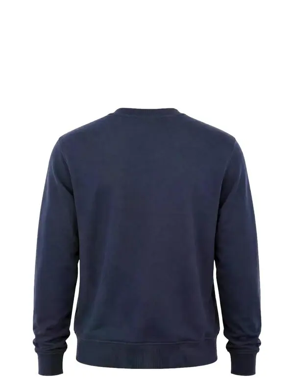 DIESEL® Logo-print Cotton Sweatshirt - Blue