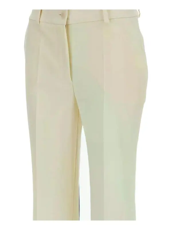 P.a.r.o.s.h Pressed Crease Tailored Trousers - Neutrals