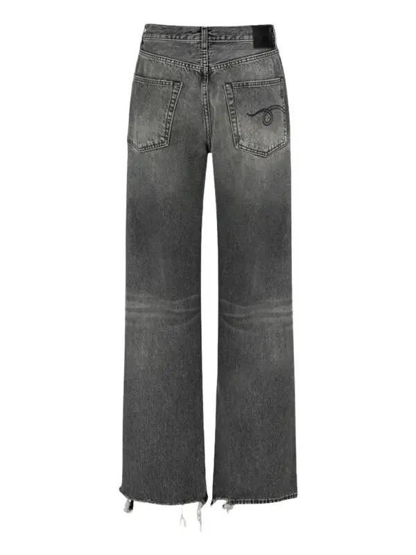 R13 D'arcy Loose-fit Jeans - Grey