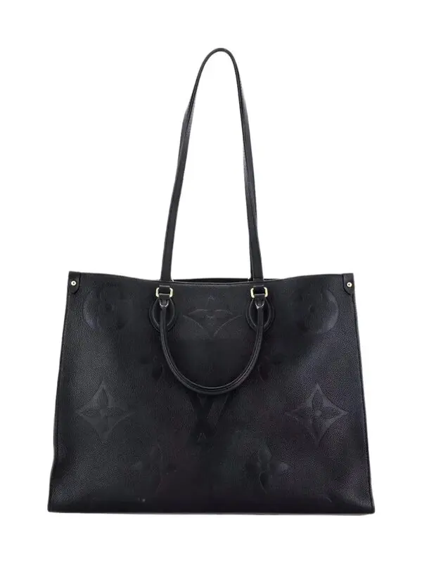 LOUIS VUITTON Onthego Monogram Empreinte Giant Gm Tote Bag - Black