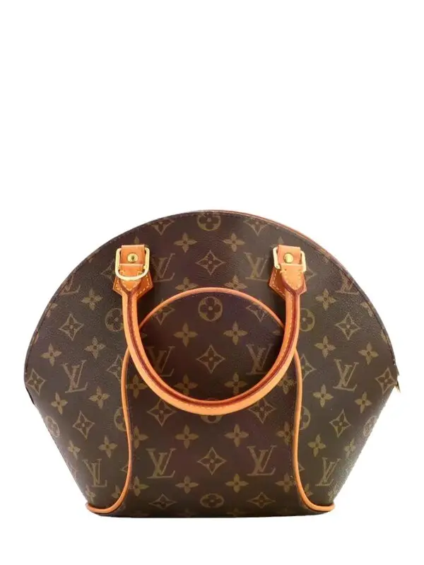 LOUIS VUITTON Monogram Canvas Ellipse Satchel - Brown
