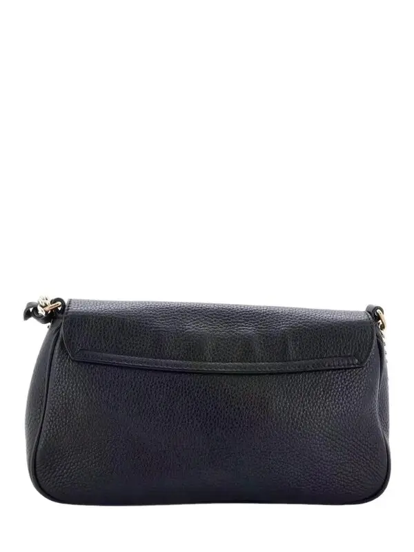 Gucci Soho Chain Leather Medium Crossbody Bag - Black