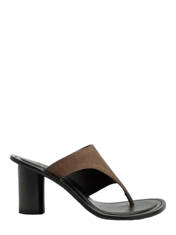 A.emery Hardie Thong Sandals - Brown