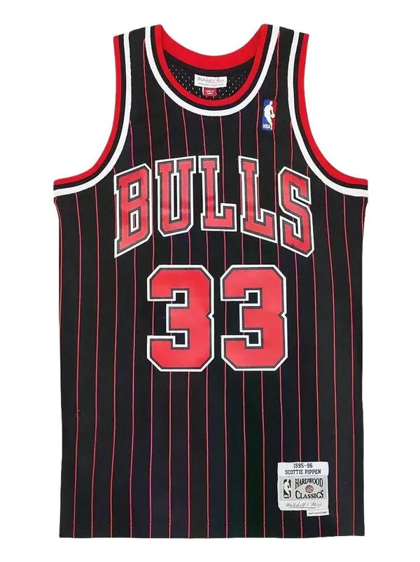 Mitchell & Ness 1995-96 Scottie Pippen Chicago Bulls Swingman Tank - Black