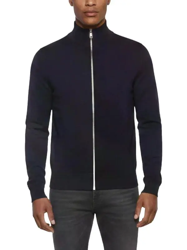 LOUIS VUITTON Zip-up Cardigan - Blue