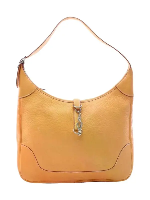 Hermès Clemence Trim Ii 35 Shoulder Bag - Brown
