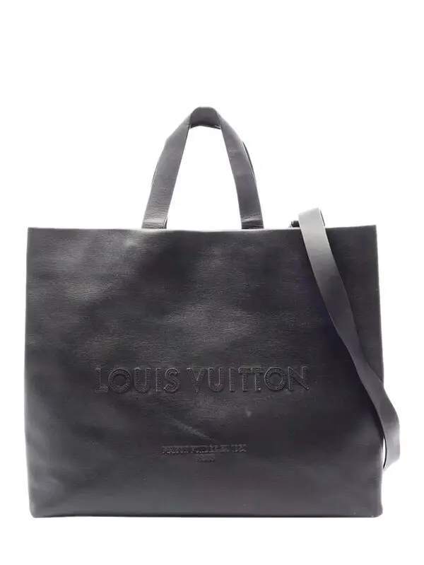 LOUIS VUITTON Shopper Tote Mm Satchel - Black