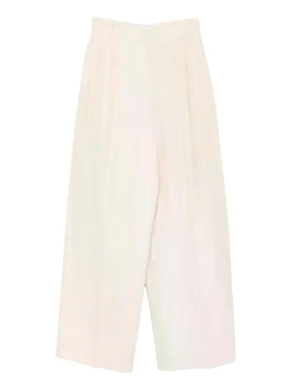 IRO PARIS Pleated Wide-leg Trousers - Neutrals