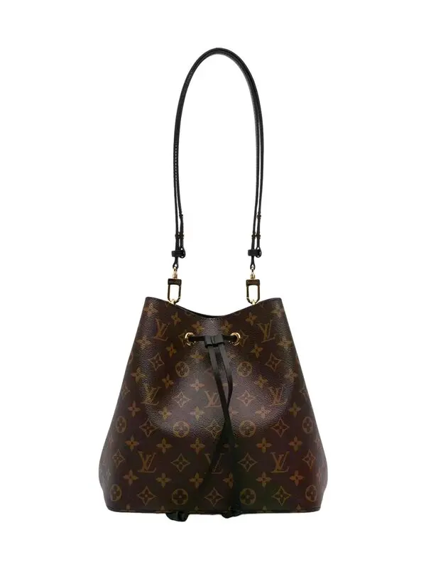 LOUIS VUITTON Monogram Neonoe Mm Bucket Bag - Brown