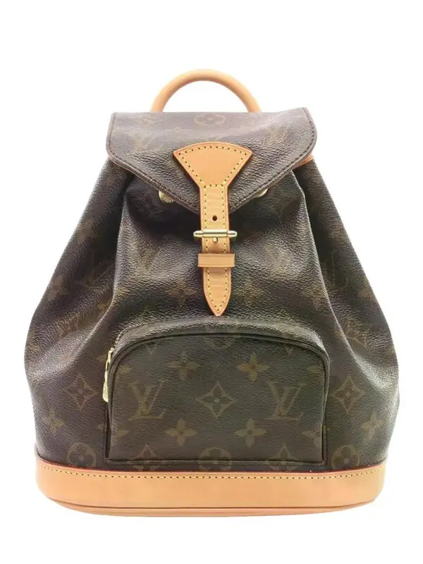 LOUIS VUITTON Monogram Mini Montsouris Backpack - Brown