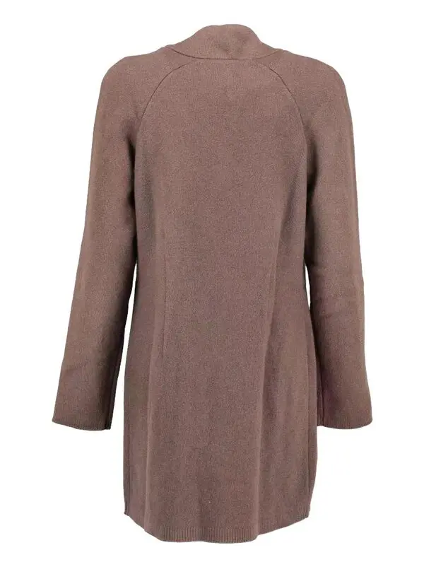 FALCONERI Shawl Lapel Raglan Sleeve Coat - Brown