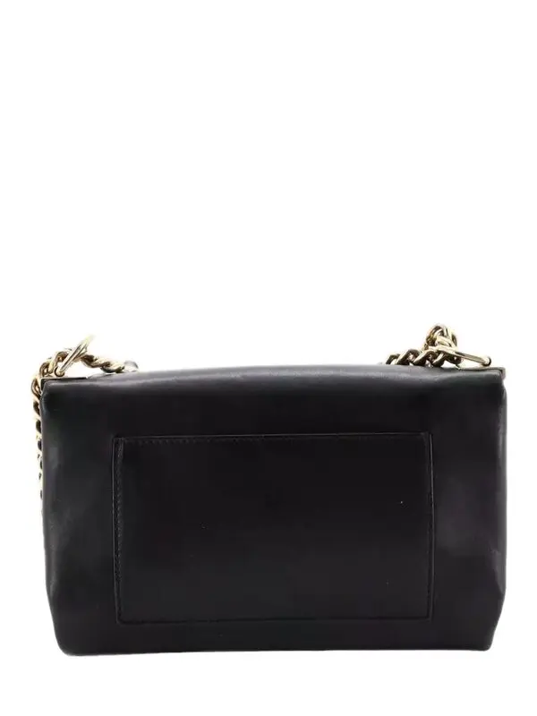 Versace Palazzo Medusa Sultan Leather Shoulder Bag - Black