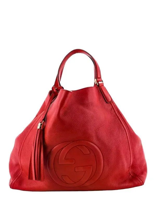 Gucci Soho Large Shoulder Bag - Red