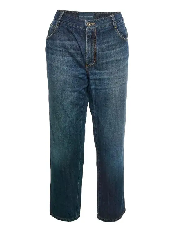 Ermanno Scervino Straight Leg Jeans - Blue