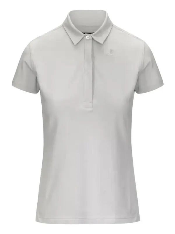 K-WAY Stretch Piqué Polo Shirt - Neutrals
