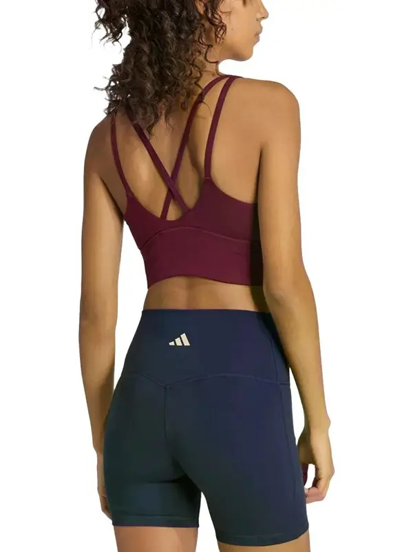 Adidas Studio All Me Sports Bra - Red
