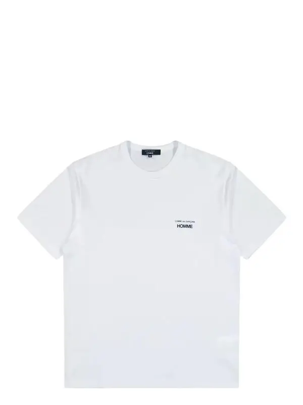 Comme Des Garçons Logo-print T-shirt - White