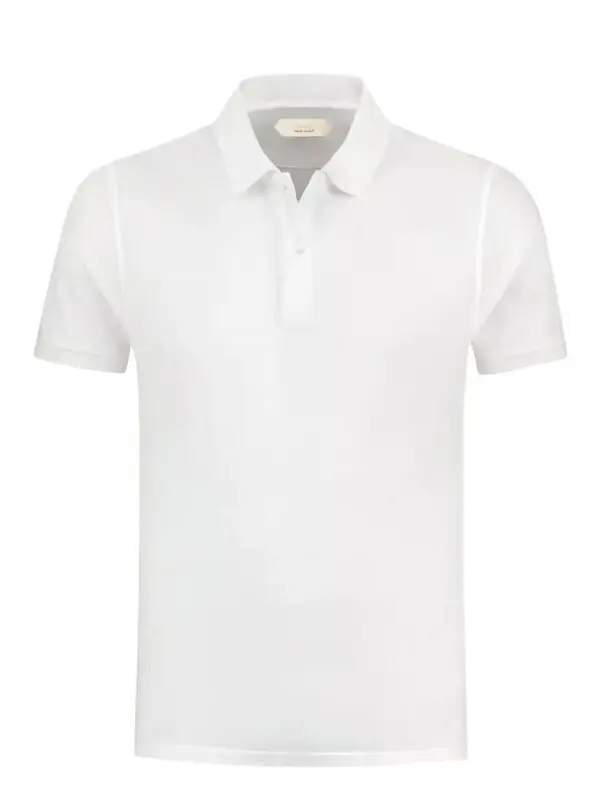 AURELIEN Short-sleeve Polo Shirt - White