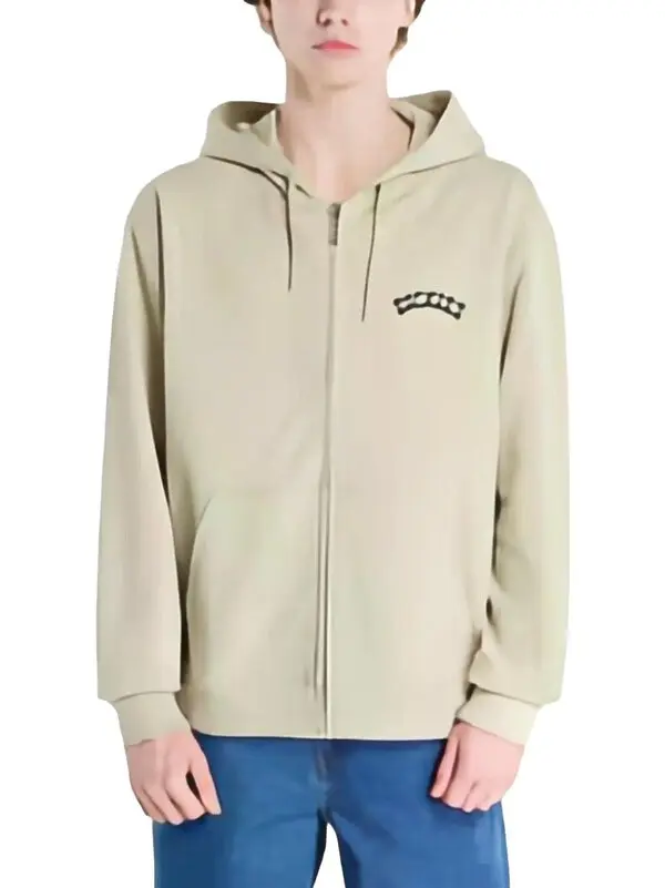 Dickies Bettsville Logo Print Zip Hoodie - Neutrals