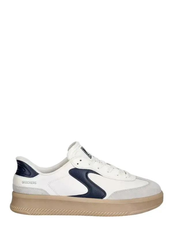 Sketchers Slip-ins Hotshot Panelled Sneakers - White