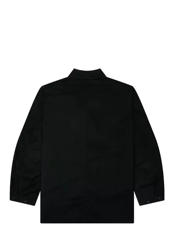 Needles Reversed Sateen Coverall Shirt Jacket - Black
