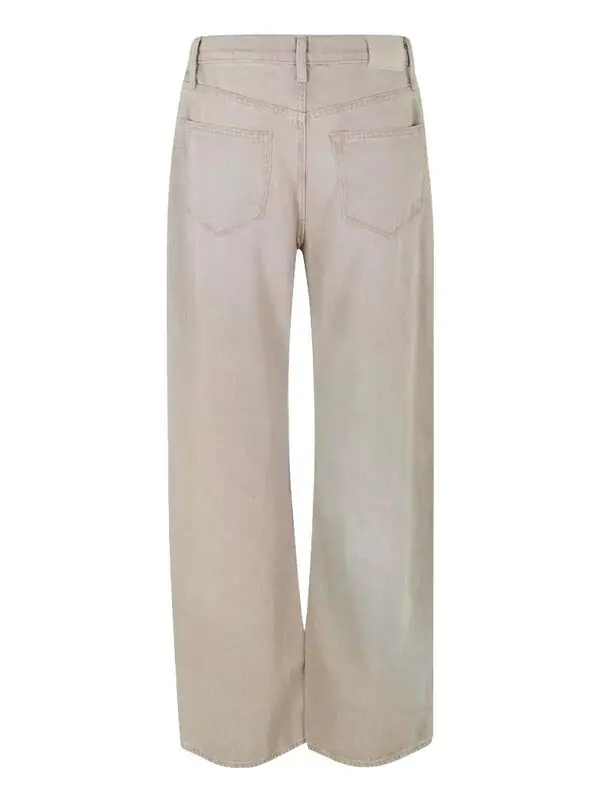 Paige Arellia Straight-leg Jeans - Neutrals