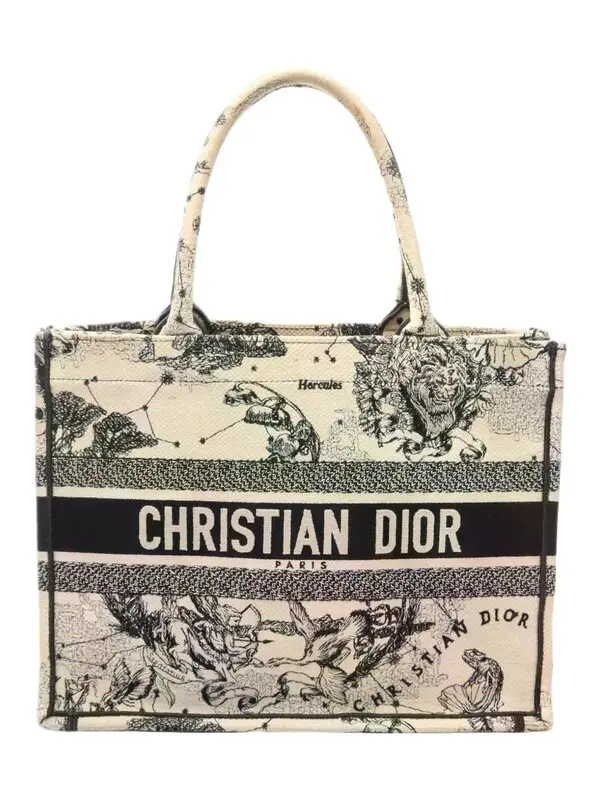 Dior Medium Zodiac Tote Bag - Neutrals