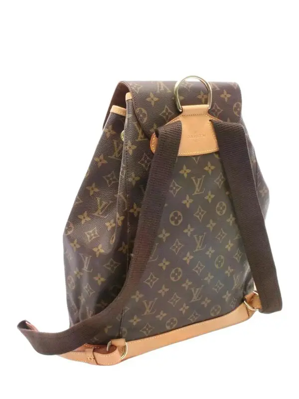 LOUIS VUITTON 1997 Montsouris Gm Backpack - Brown