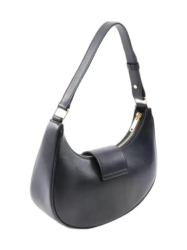 Celine Ava Triomphe Shoulder Bag - Black