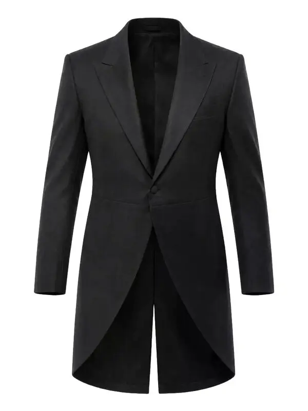 Corneliani Mantua Peak-lapel Tailcoat - Black