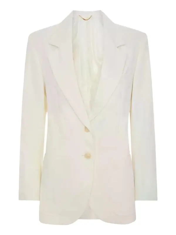 Victoria Beckham Katherine Single-breasted Blazer - White