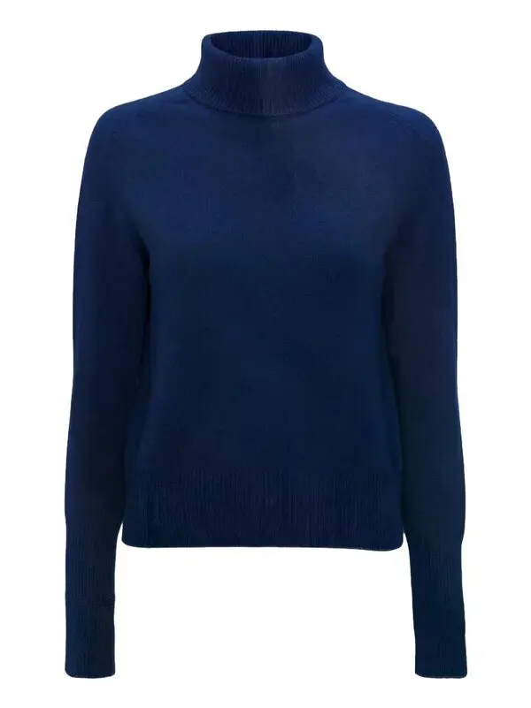 Victoria Beckham Marie Roll-neck Sweater - Blue