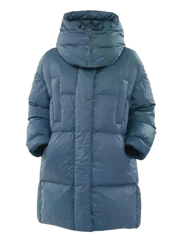 Bacon Hooded Padded Coat - Blue