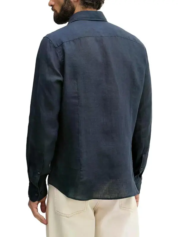JOOP! Pai Spread-collar Button-up Shirt - Blue