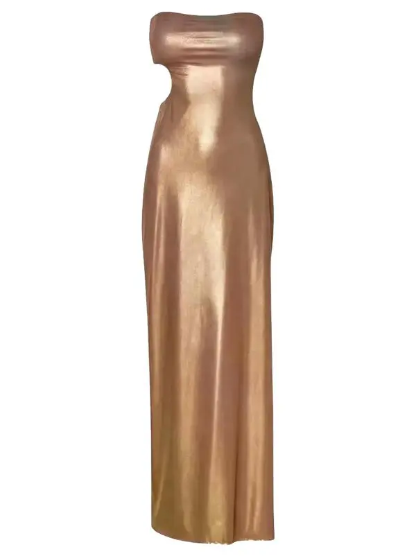 BAOBAB Mambe Cutout Maxi Dress - Brown