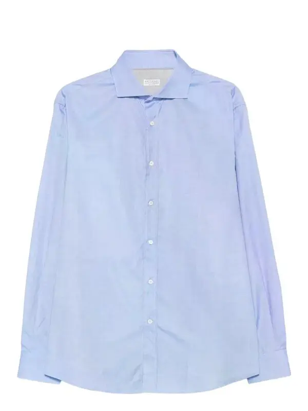Brunello Cucinelli Long-sleeve Shirt - Blue