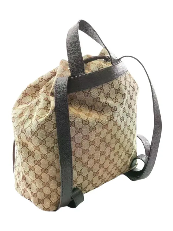 Gucci Gg Canvas Backpack - Neutrals