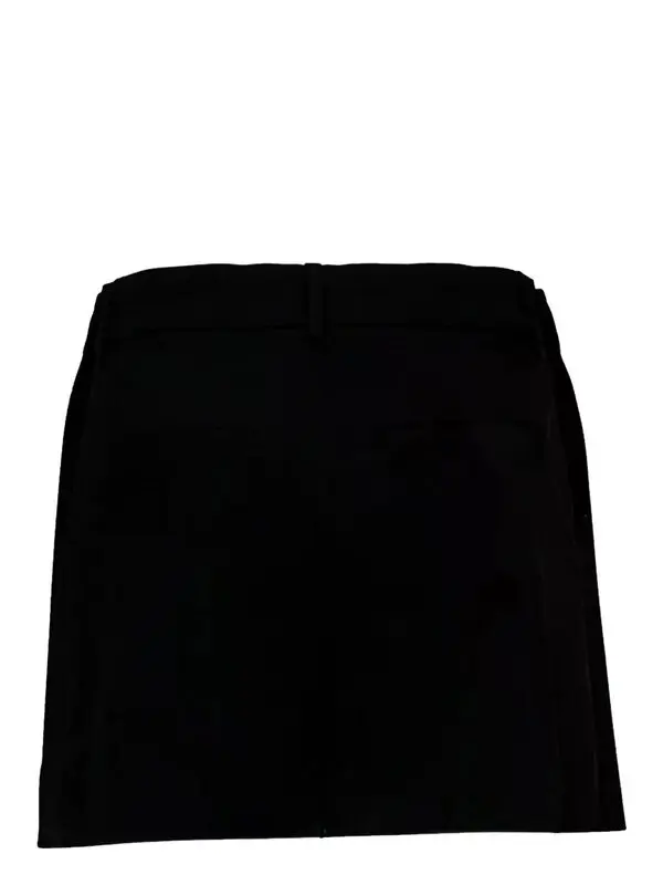 Sportmax Ottuso Panelled Twill Skorts - Black