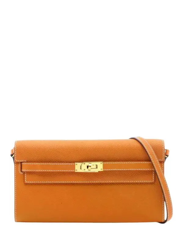 Hermès Kelly To Go Shoulder Bag - Orange