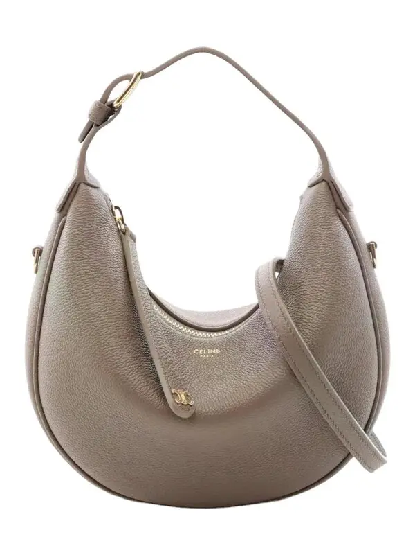 Celine Lulu Triomphe Two-way Handbag - Grey