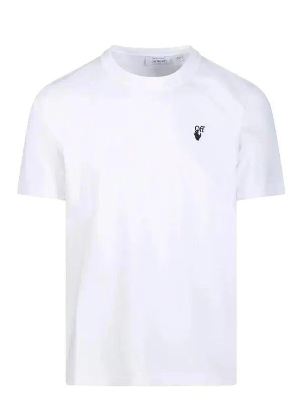 Off-White Logo-detail T-shirt - White