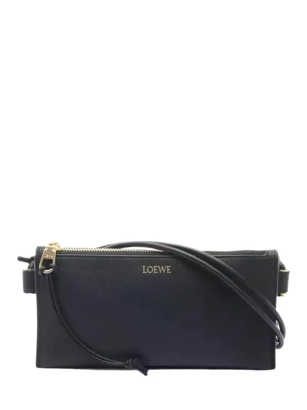 Loewe Hoya Pouch Shoulder Bag - Black