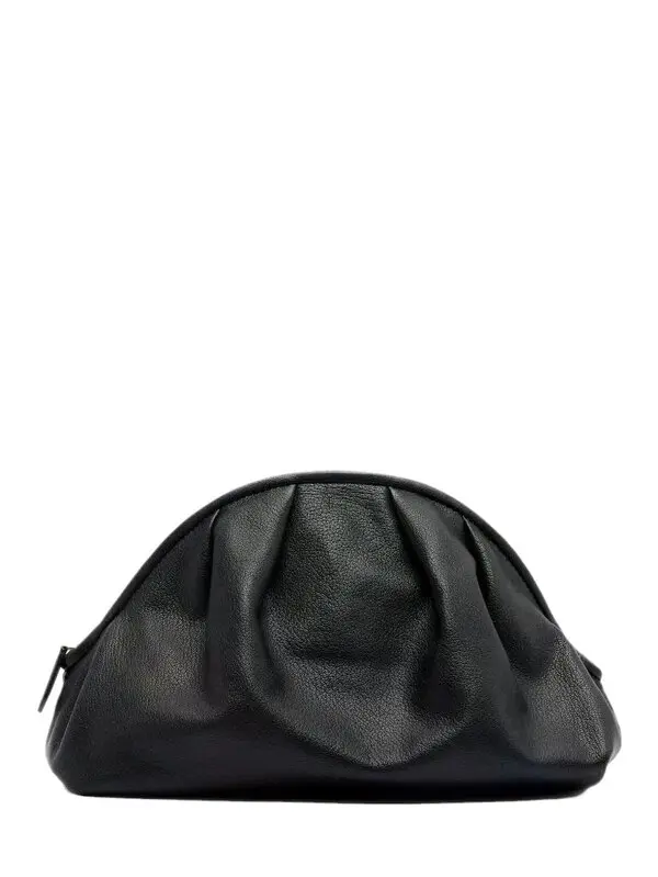 THE ROW Charlotte Clutch Bag - Black