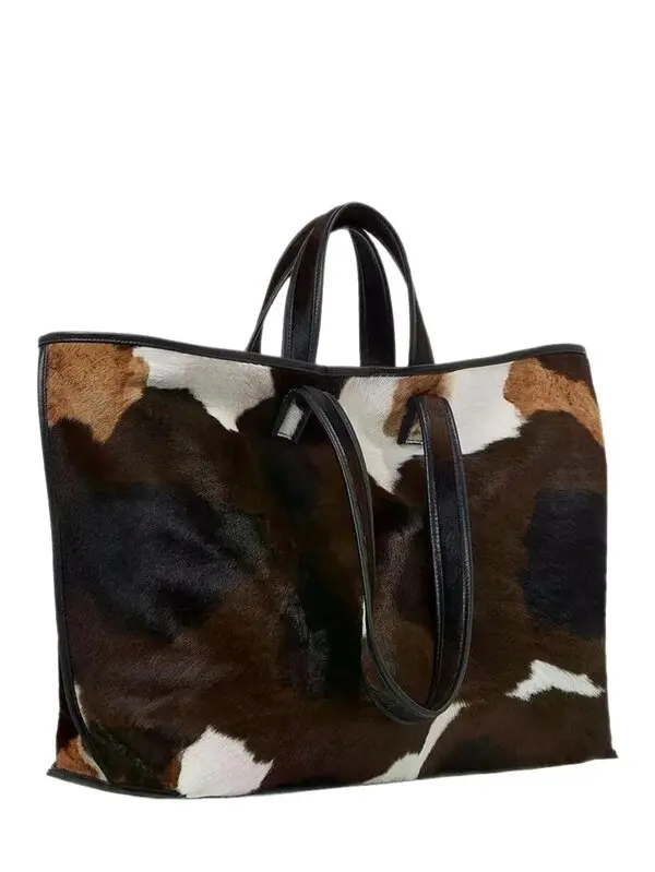 KASSL EDITIONS Cow-hair Tote Bag - Brown